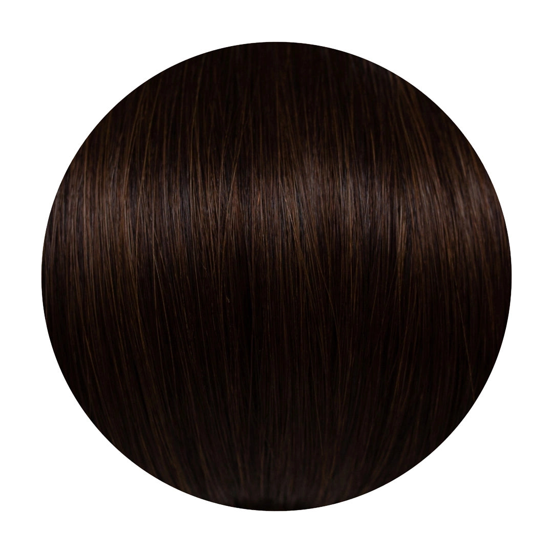 Seamless1 Hair Extensions Τρέσα Με Κλιπ 5 Κομμάτια Dark Chocolate 55εκ ...