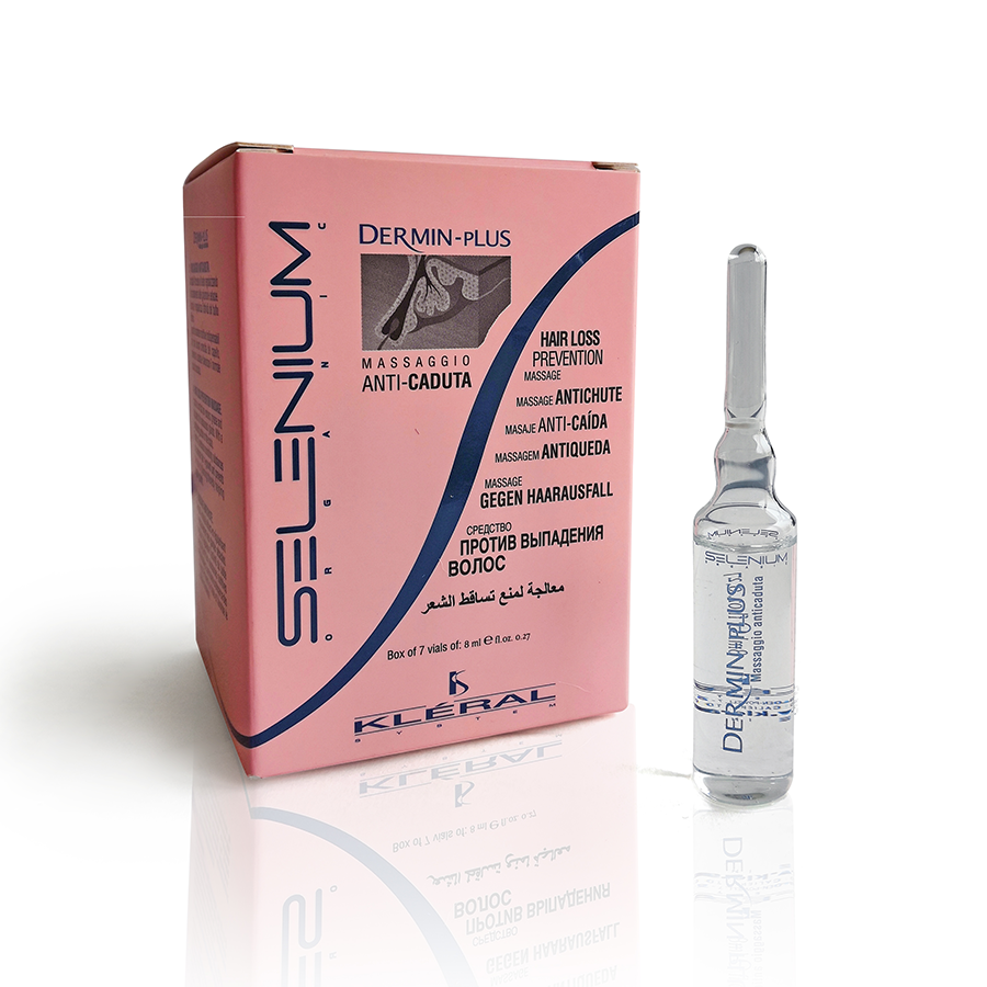 Kleral Selenium Hair Loss Prevention Massage - 7 φιαλίδια των 8ml ...