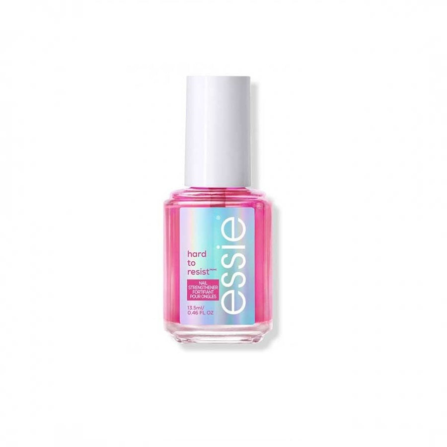 Essie Hard to Resist Nail Strengthener Treatment-Clear Pink Tint Glow ...